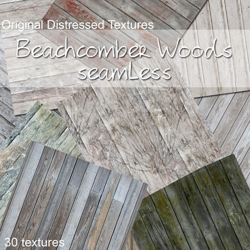 Second Life Marketplace - [D] Beachcomber Seamless Wood Textures